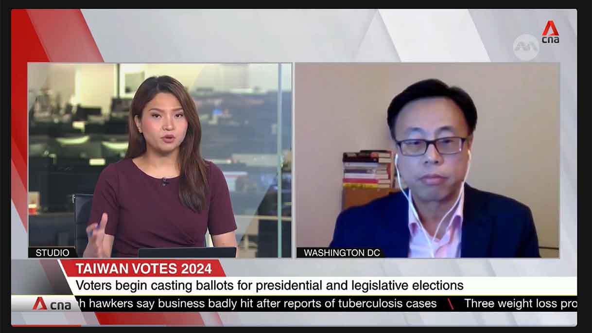 Pamir's John W. Tai interview with Channel News Asia - Pamir Consulting